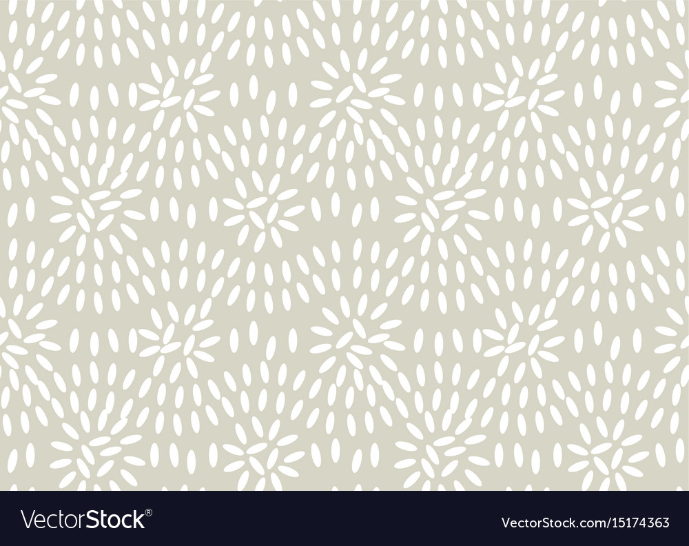 Concept simple rice grain pattern Royalty Free Vector Image