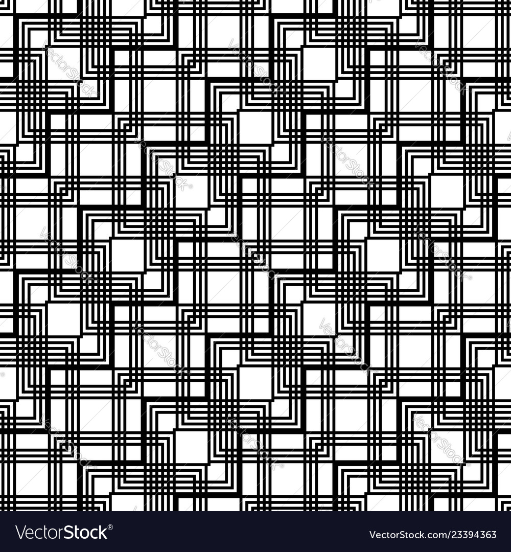 Design seamless monochrome grating pattern Vector Image