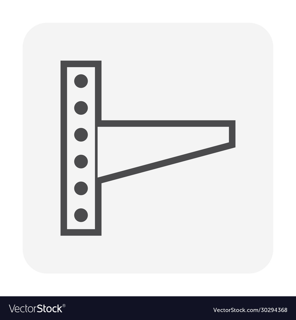 Air compressor support Royalty Free Vector Image