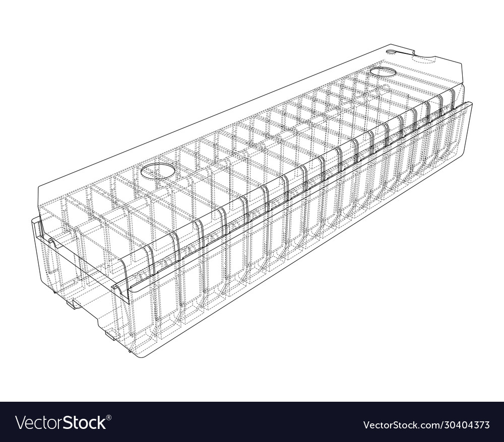 3d Microchip Rendering 3d Royalty Free Vector Image