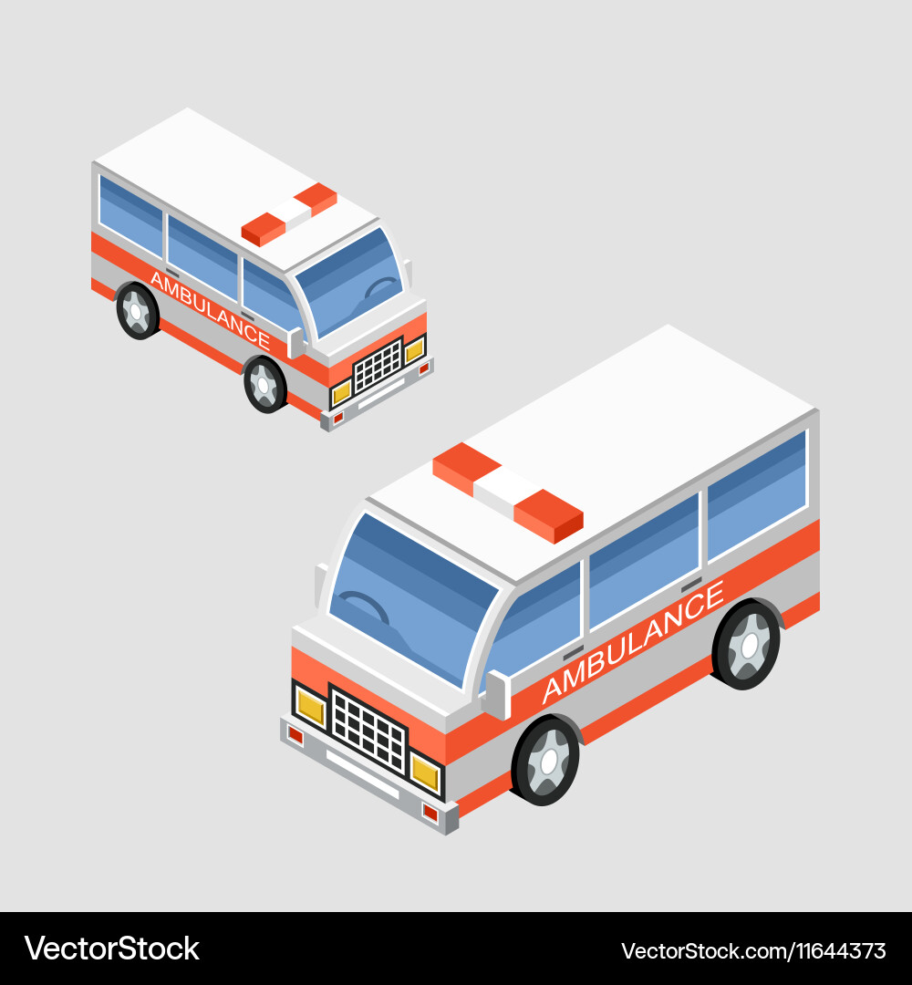 Ambulance car Royalty Free Vector Image - VectorStock