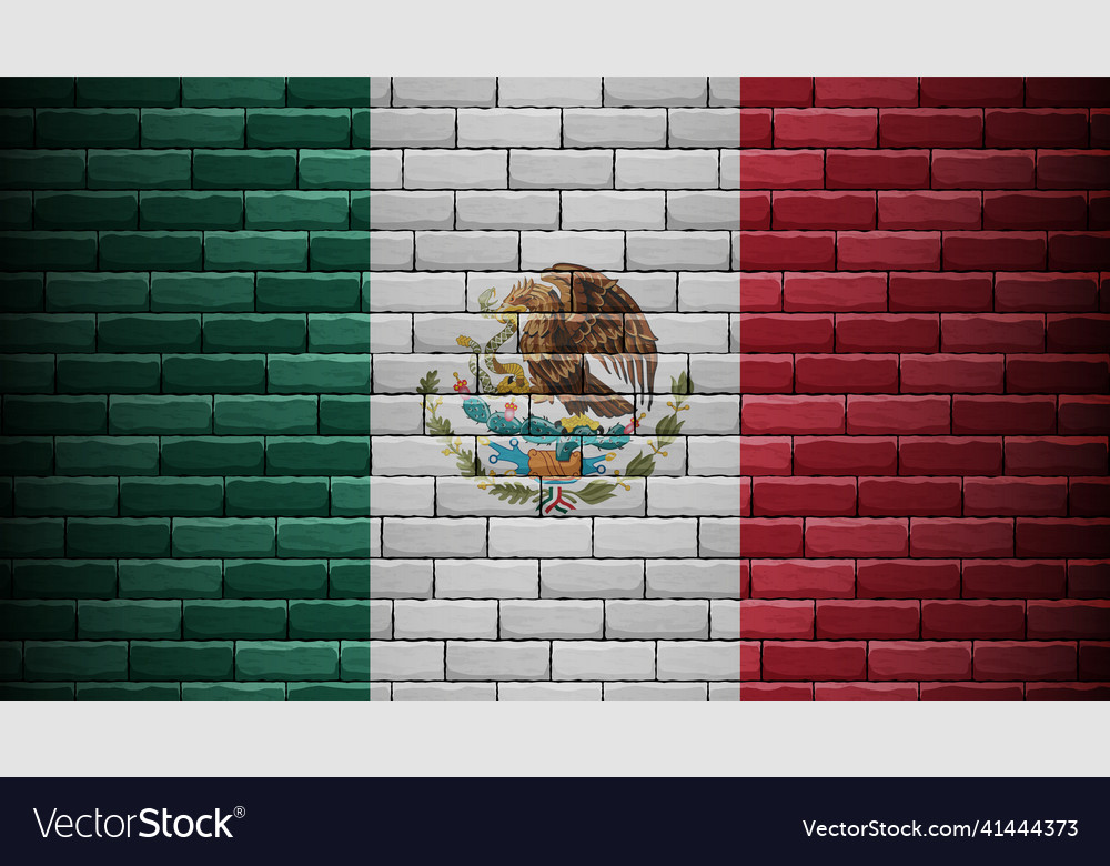Eps10 patriotic background with mexico flag colors