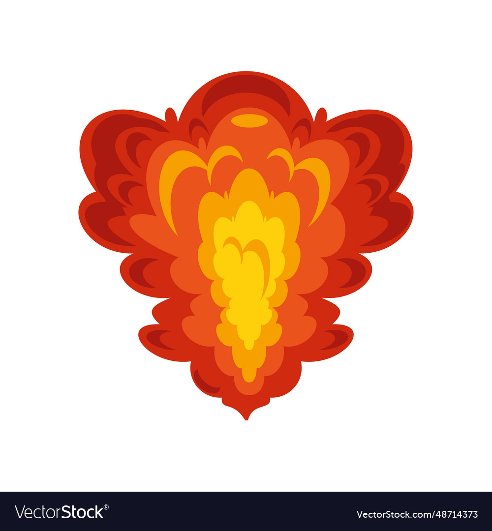 Explosion effect motion icon Royalty Free Vector Image