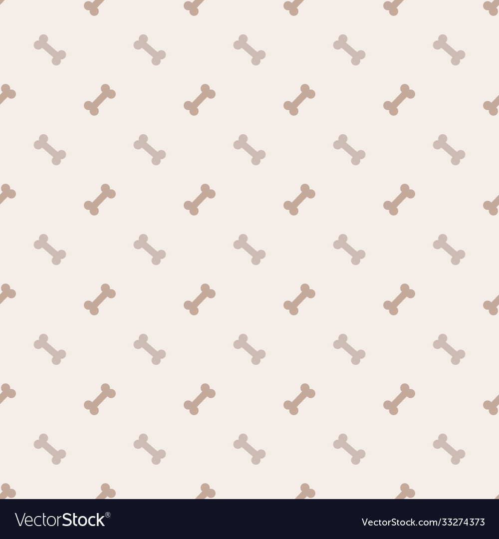Seamless repeat pattern with bones Royalty Free Vector Image