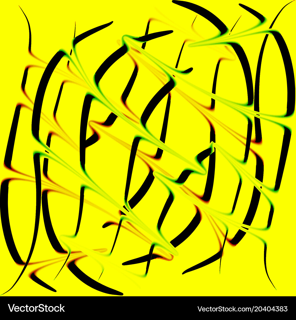 Abstract element in the form of a comb Royalty Free Vector