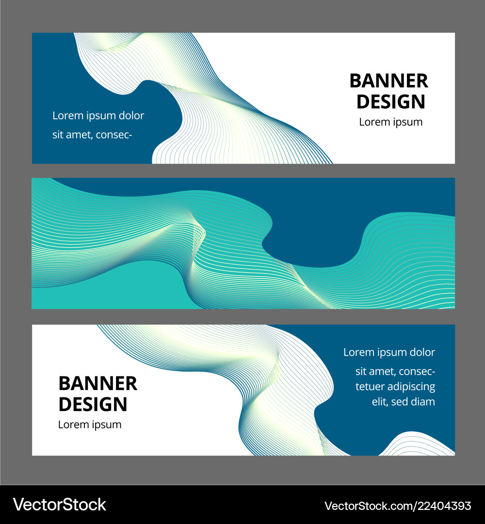 Abstract modern banner background design Vector Image