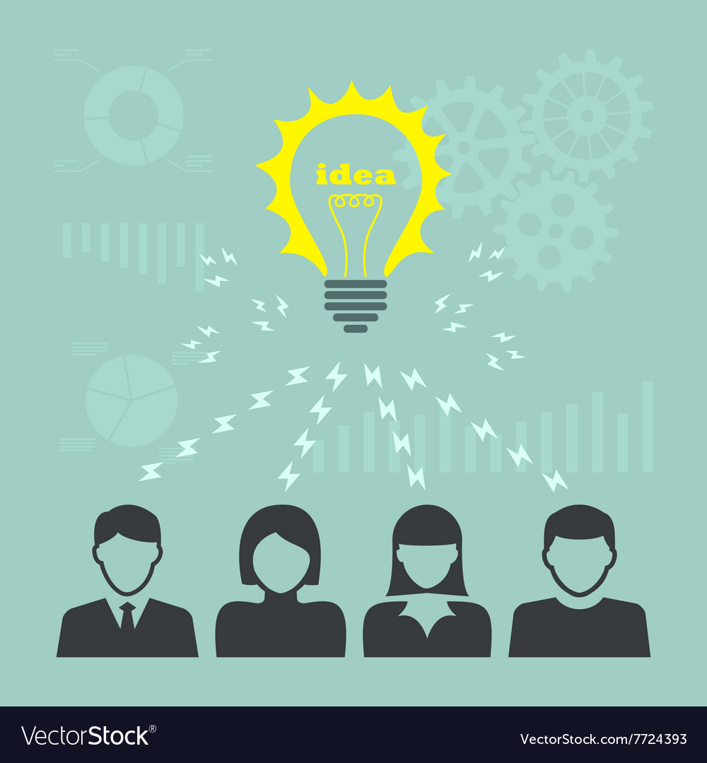 Brainstorming 2 Royalty Free Vector Image - VectorStock