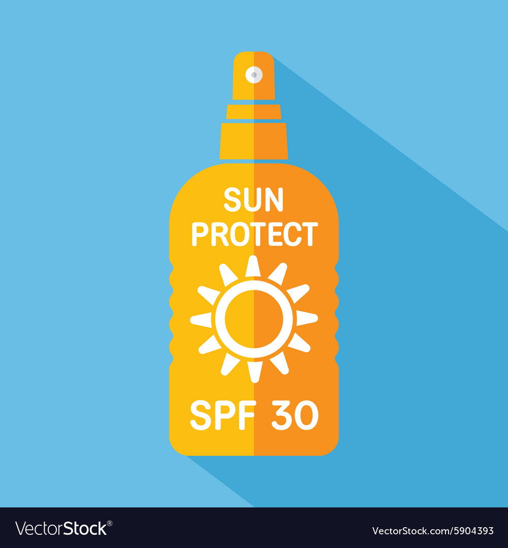 Sun protect1 resize Royalty Free Vector Image - VectorStock