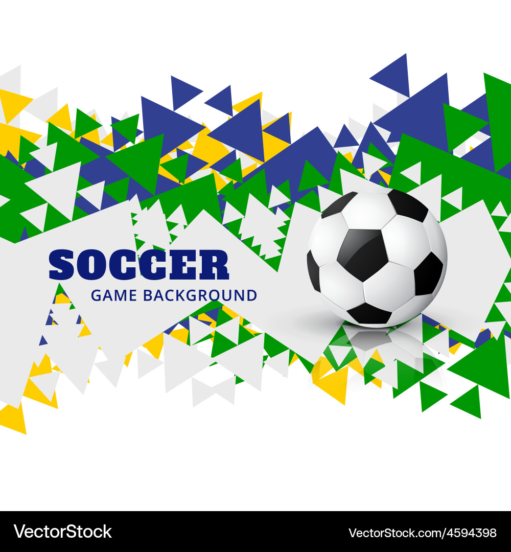 Football design art Royalty Free Vector Image - VectorStock