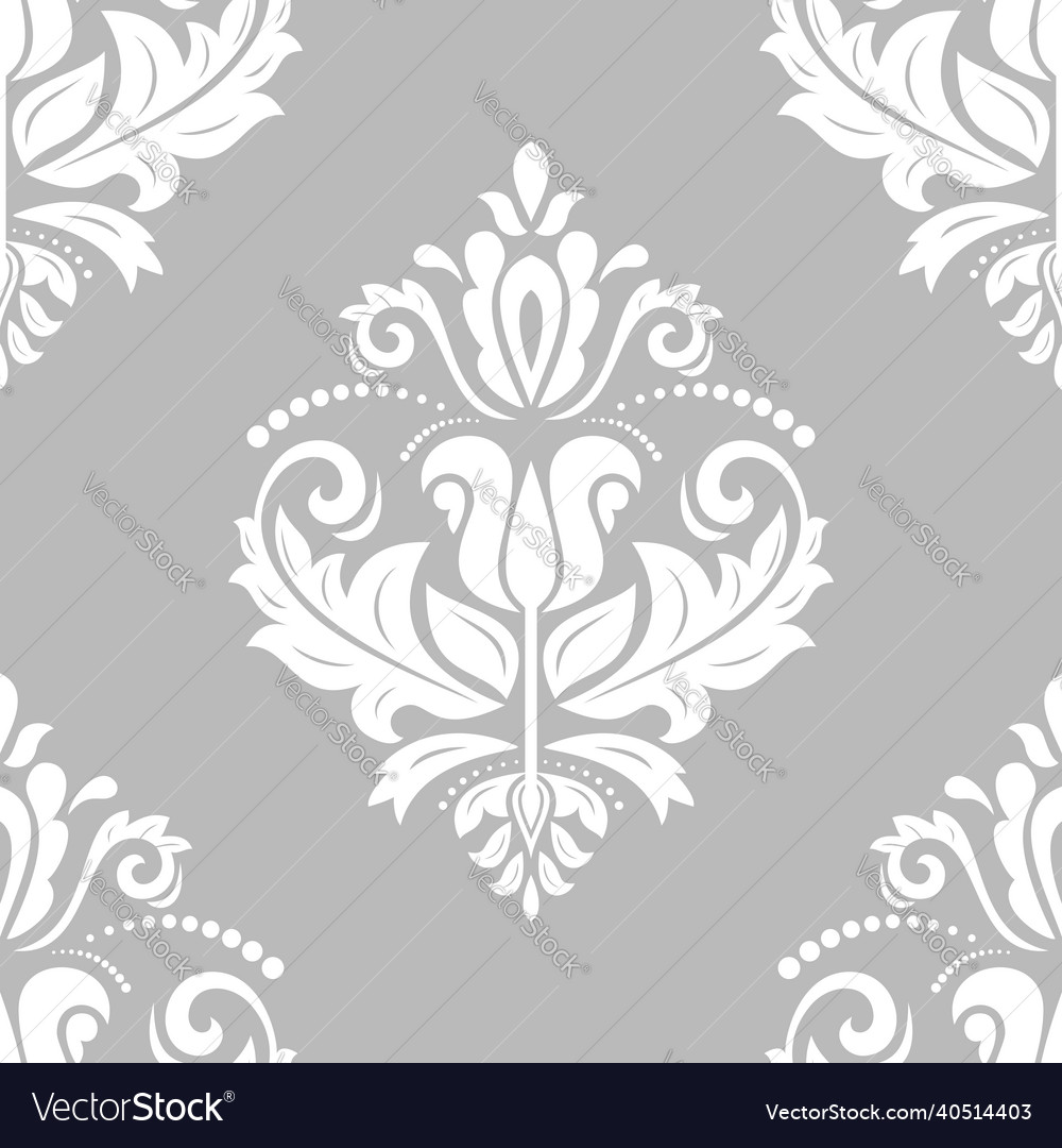 Classic seamless fine pattern Royalty Free Vector Image