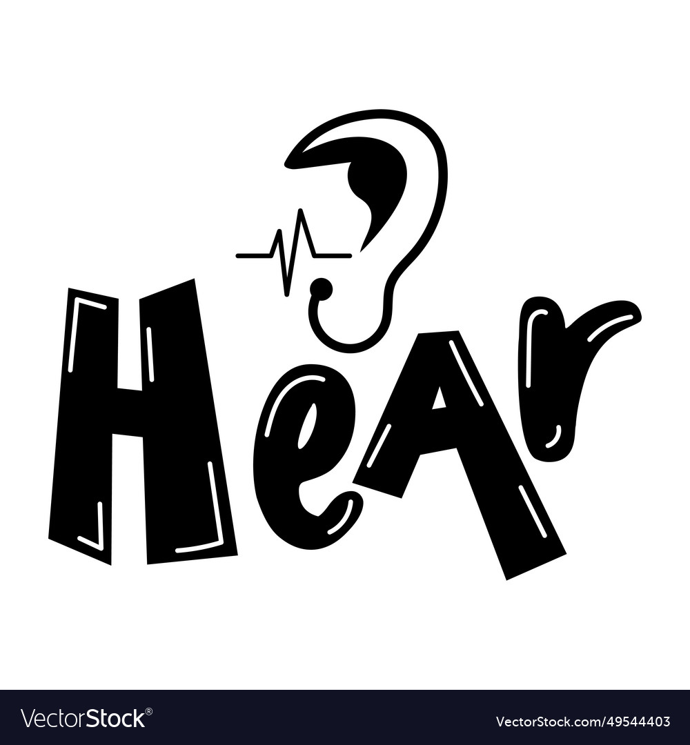 Hear Royalty Free Vector Image - VectorStock