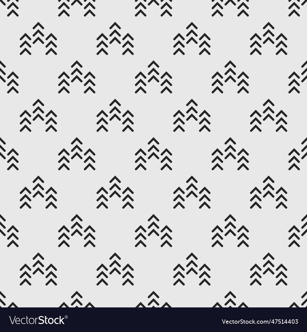 Seamless simple geometric pattern endless Vector Image