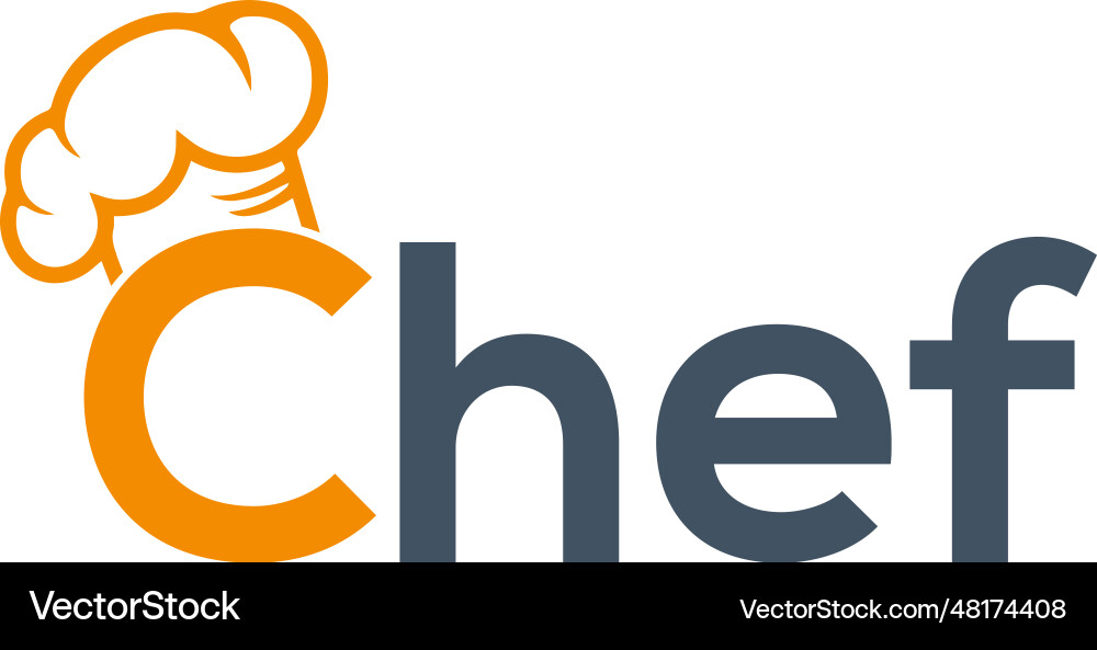 Chef logo Royalty Free Vector Image - VectorStock