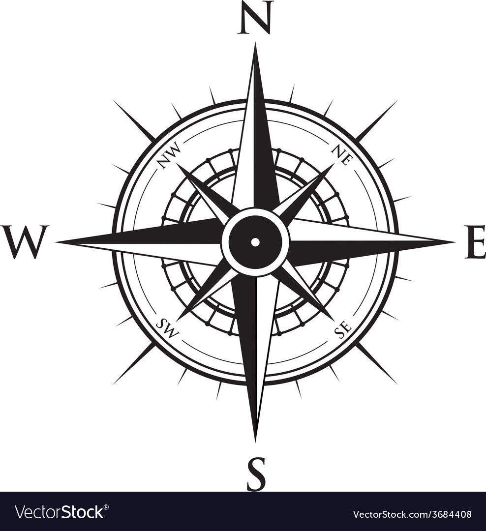 Compass Royalty Free Vector Image - VectorStock