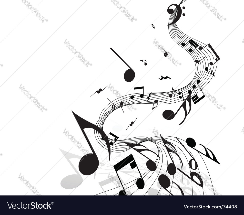 Musical notes Royalty Free Vector Image - VectorStock