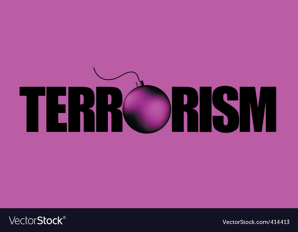 Terror 1 Royalty Free Vector Image - VectorStock