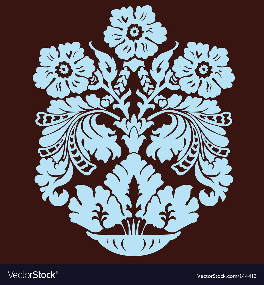 Vase pattern Royalty Free Vector Image - VectorStock