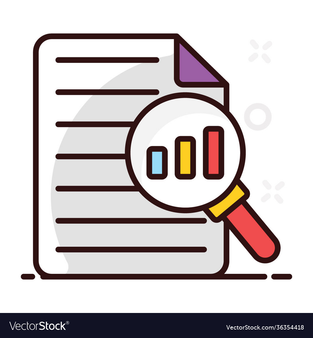 Case study Royalty Free Vector Image - VectorStock