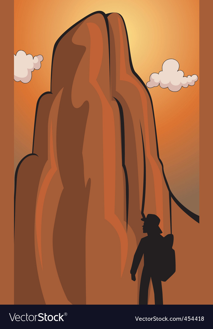 Mountain Royalty Free Vector Image - VectorStock