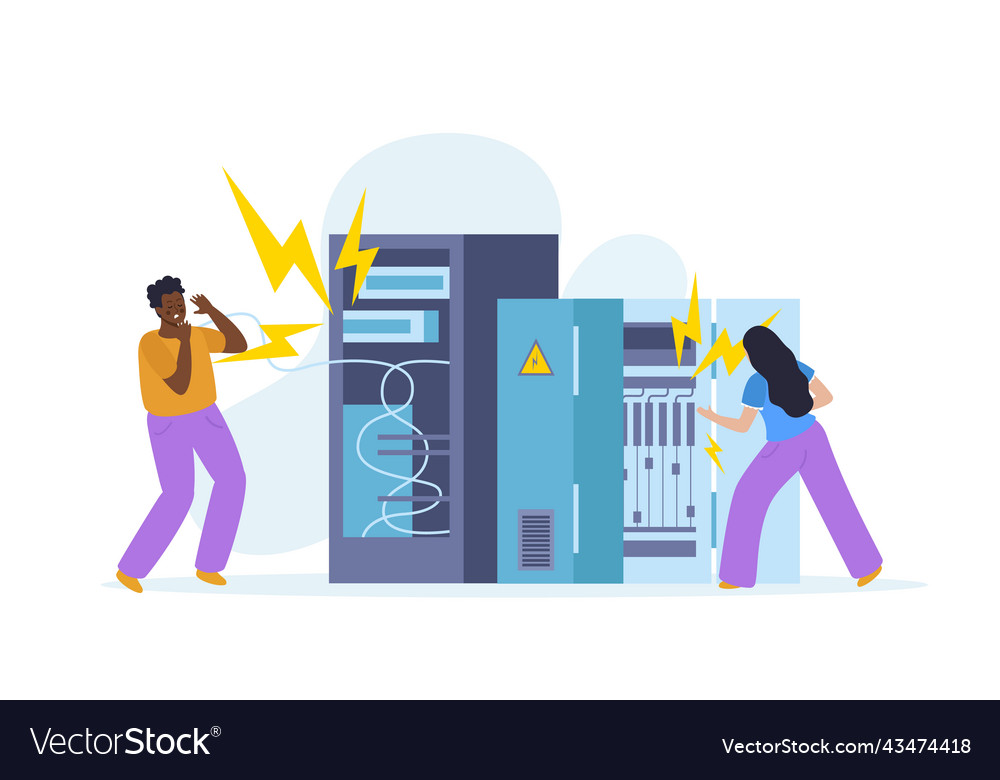 Workplace Safety Concept Royalty Free Vector Image