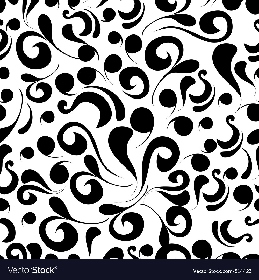 Seamless pattern with decorative element Vector Image