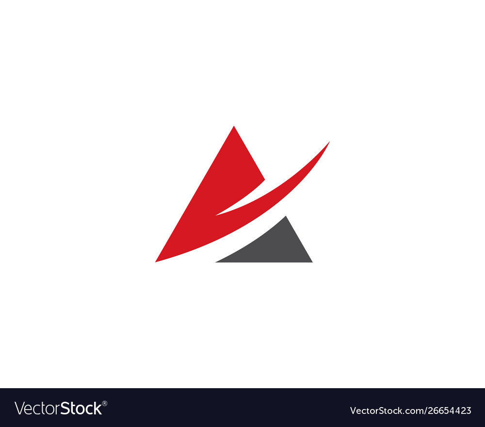 Triangle logo Royalty Free Vector Image - VectorStock