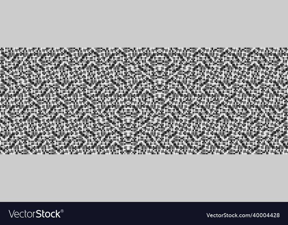 Pixel background pattern for decorative design Vector Image