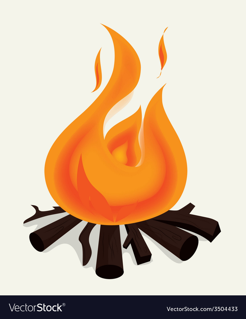 Fire design Royalty Free Vector Image - VectorStock