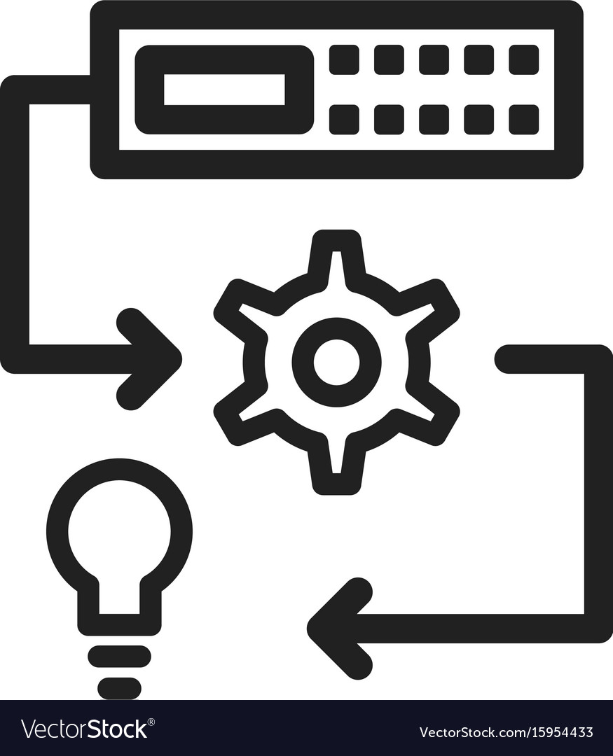 Machine learning Royalty Free Vector Image - VectorStock