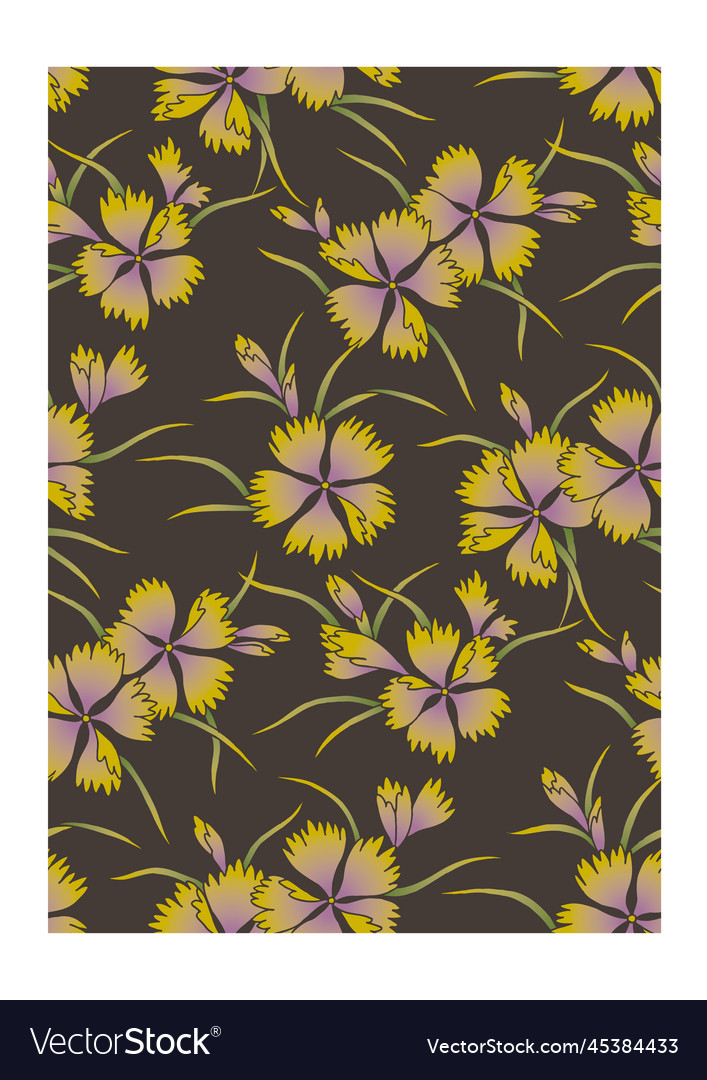 Seamless pattern abstraction creative backgrounds Vector Image