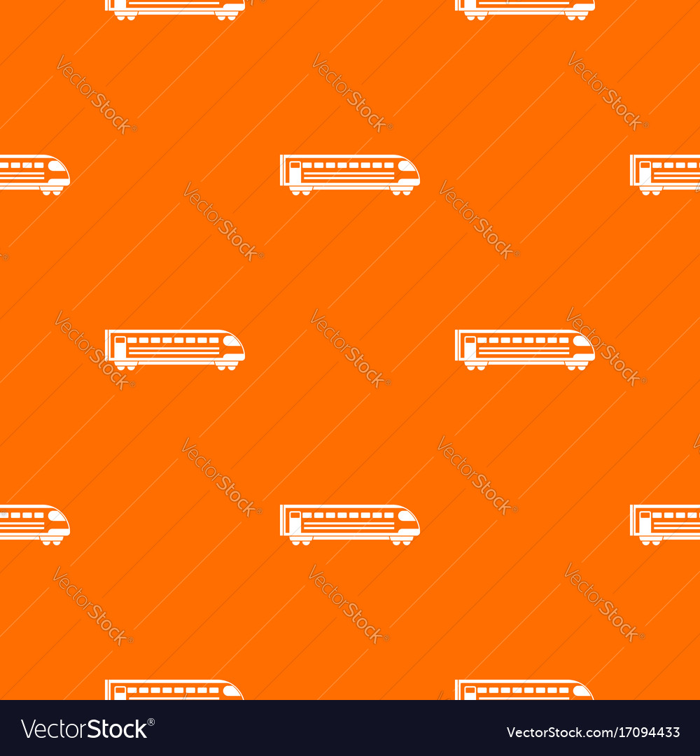 Train pattern seamless Royalty Free Vector Image