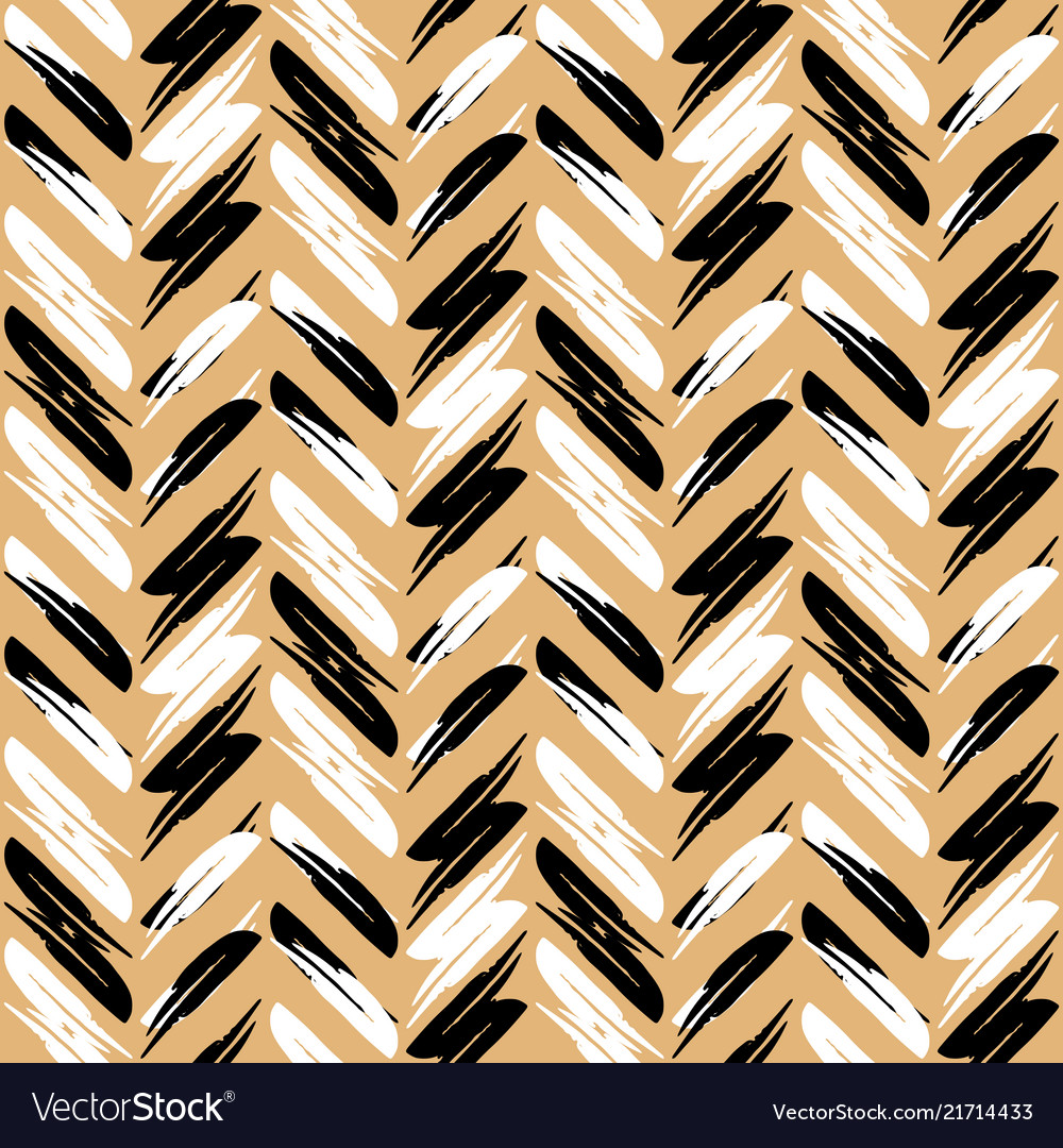 Zigzag pattern seamless zigzag background gold Vector Image Zigzag pattern seamless zigzag background gold Vector Image
