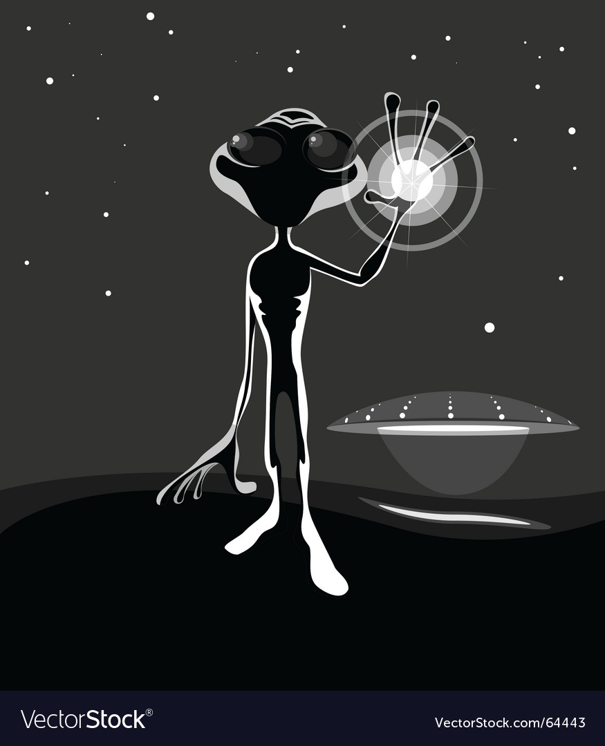 Alien Royalty Free Vector Image - VectorStock