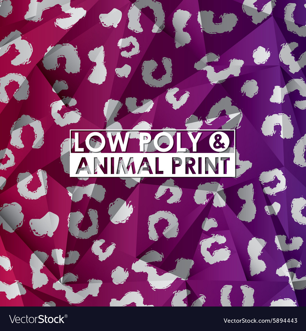 Low poly Royalty Free Vector Image - VectorStock