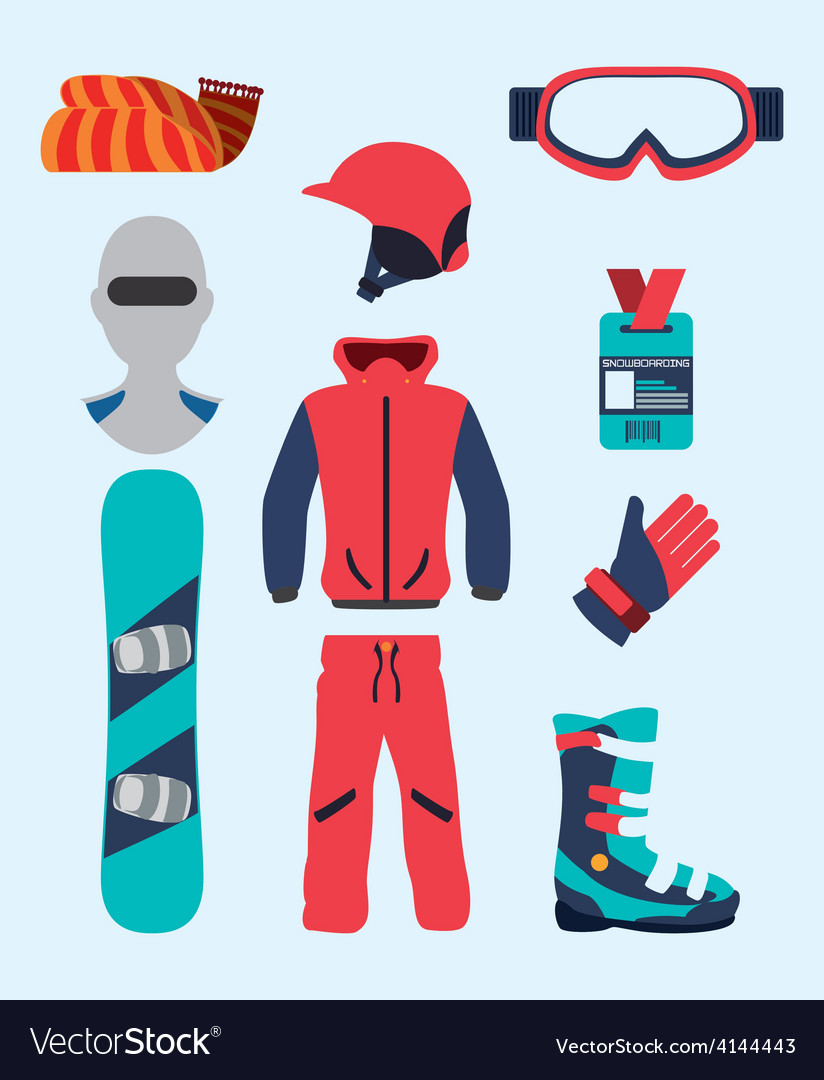 Snowboarding design Royalty Free Vector Image - VectorStock