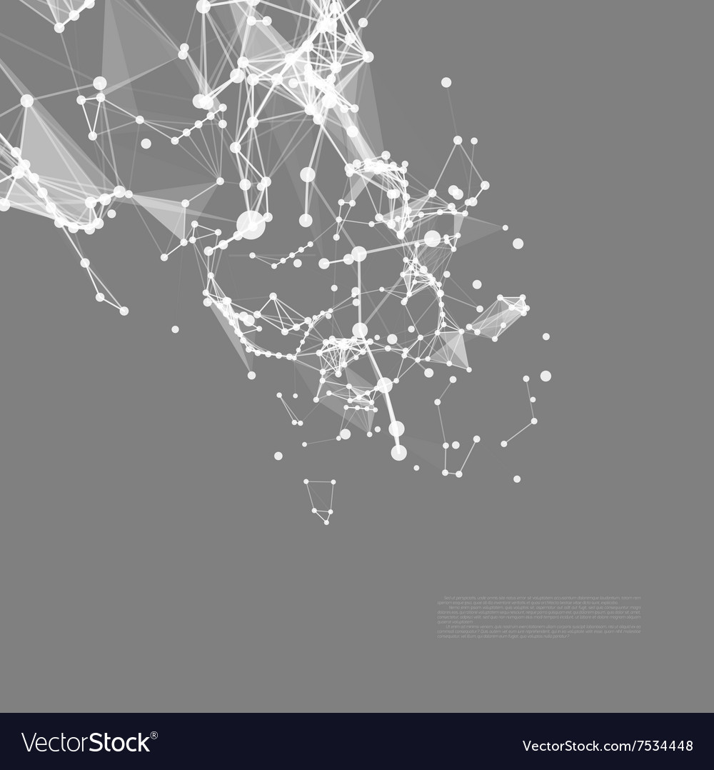 Connection digital background Royalty Free Vector Image