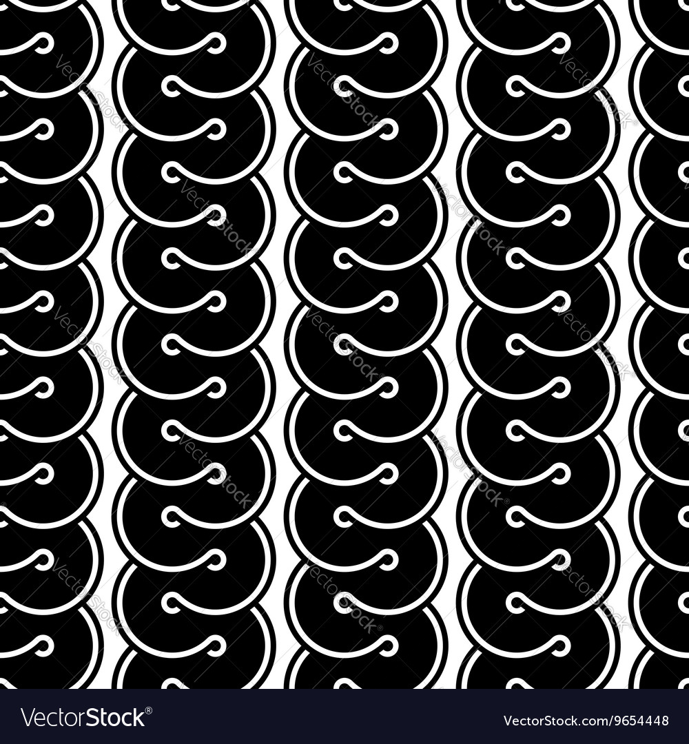 Design seamless monochrome geometric pattern Vector Image Design seamless monochrome geometric pattern Vector Image