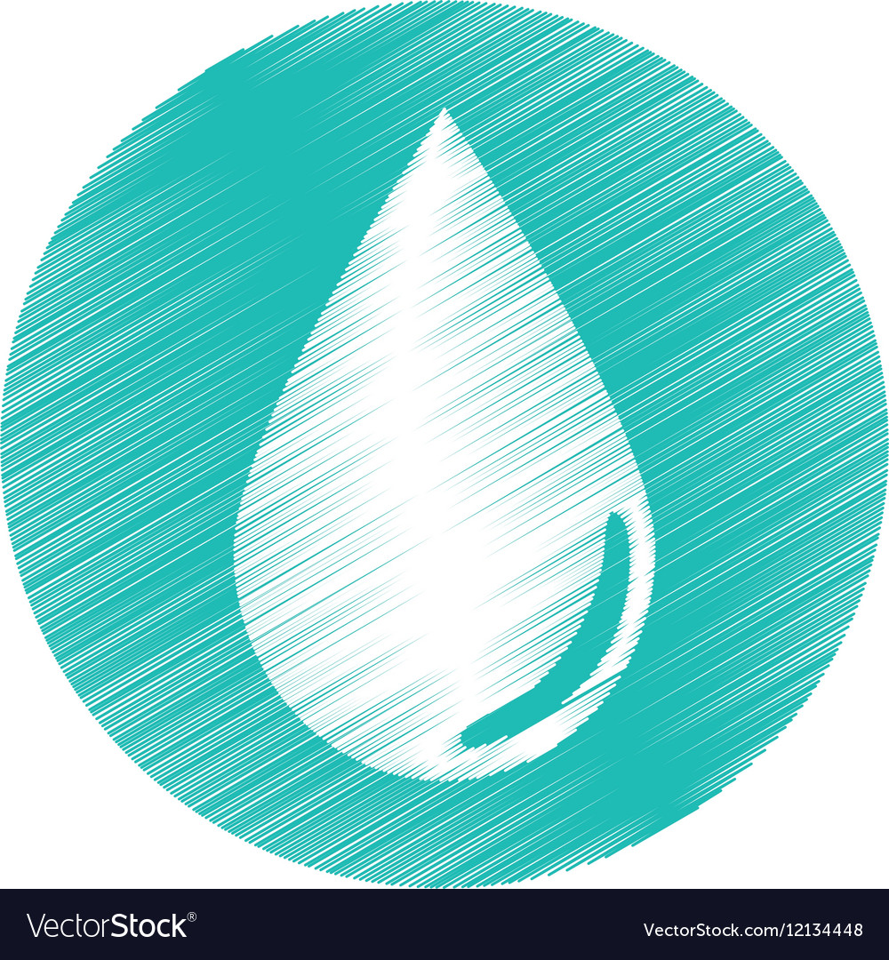 Drop shape icon Royalty Free Vector Image - VectorStock