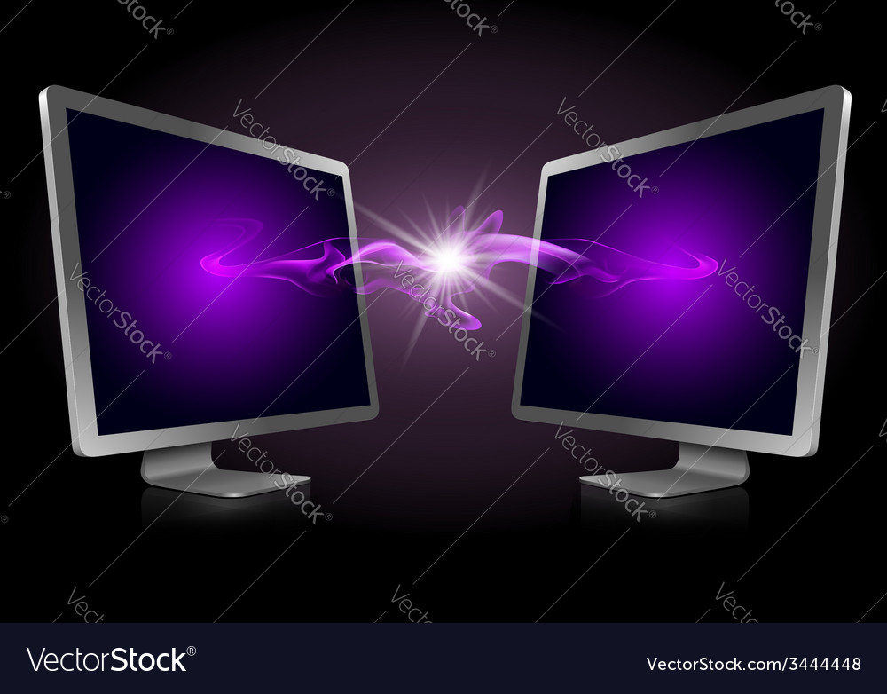 Monitor Royalty Free Vector Image - VectorStock