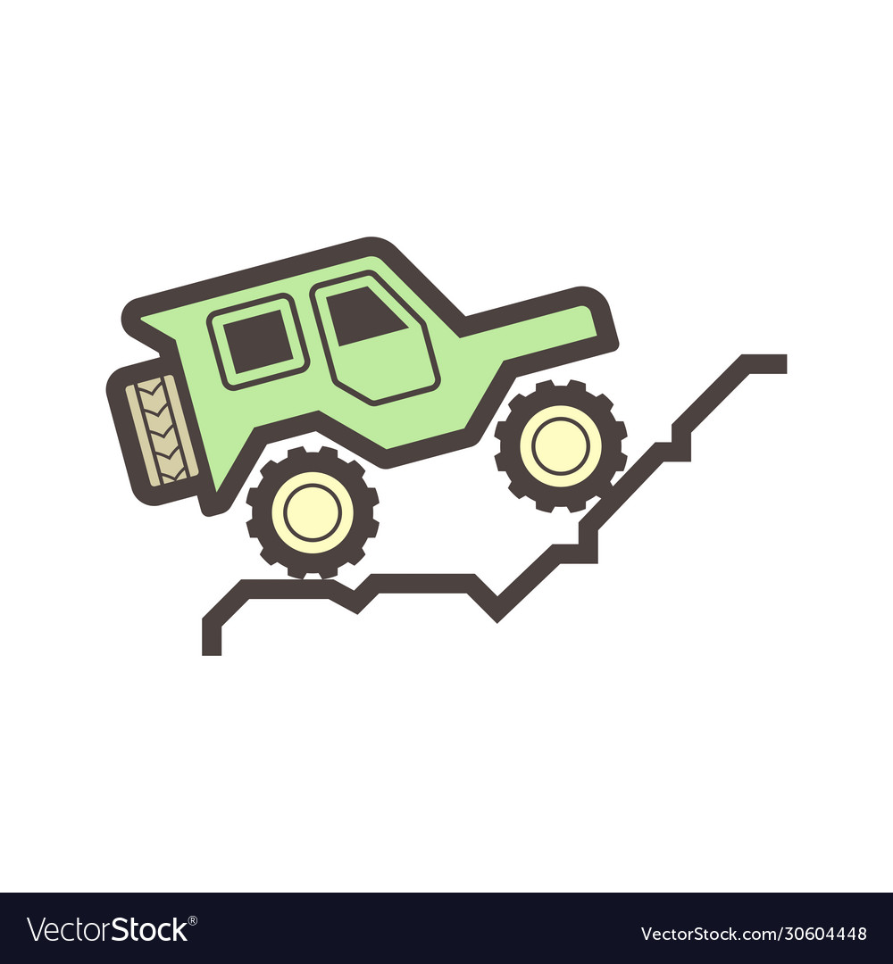 Off road icon Royalty Free Vector Image - VectorStock