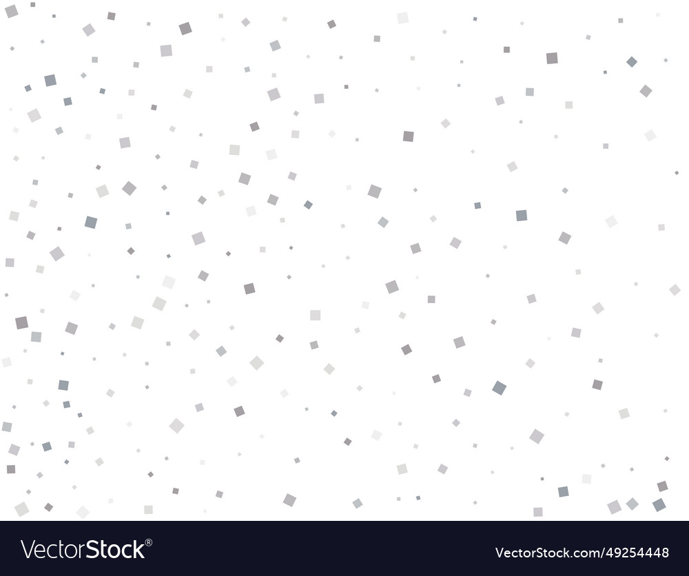 Pattern with silver squares Royalty Free Vector Image