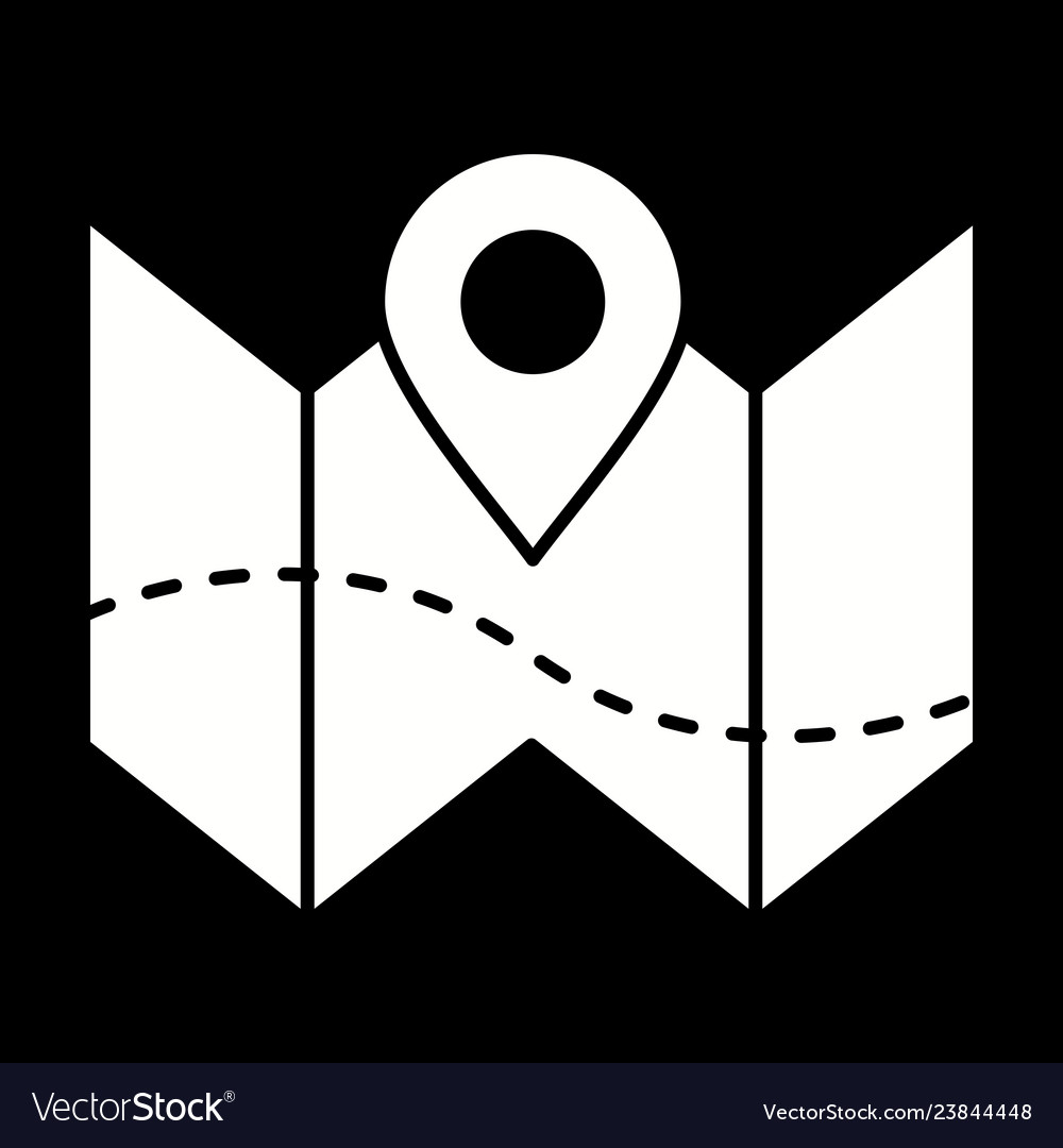 Plan map icon Royalty Free Vector Image - VectorStock