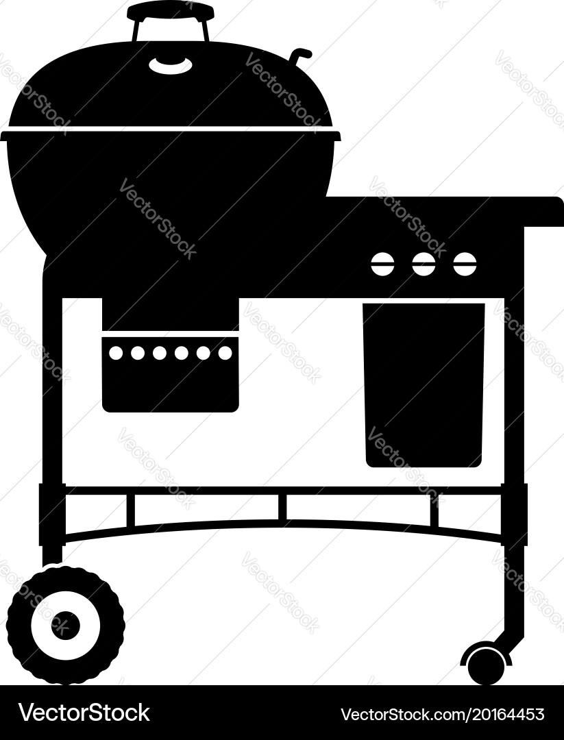 Barbecue grill Royalty Free Vector Image - VectorStock