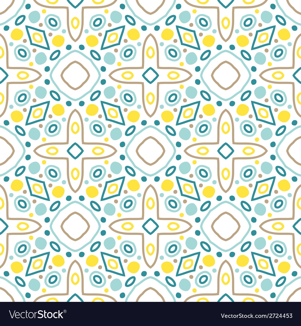Seamless abstract pattern Royalty Free Vector Image