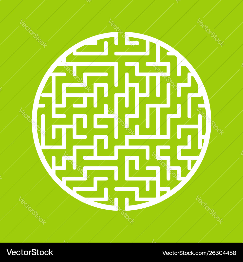 Abstract labyrinth game for kids puzzle Royalty Free Vector