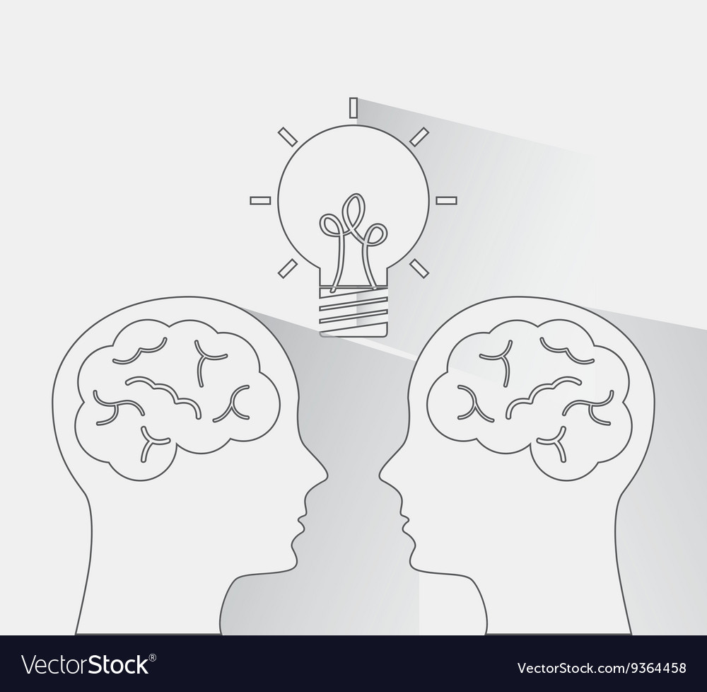 Creative profile design Royalty Free Vector Image