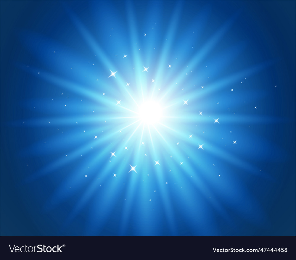 Glowing light burst effect Royalty Free Vector Image