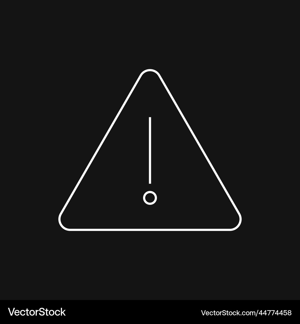 Warning sign coronavirus prevention icon Vector Image