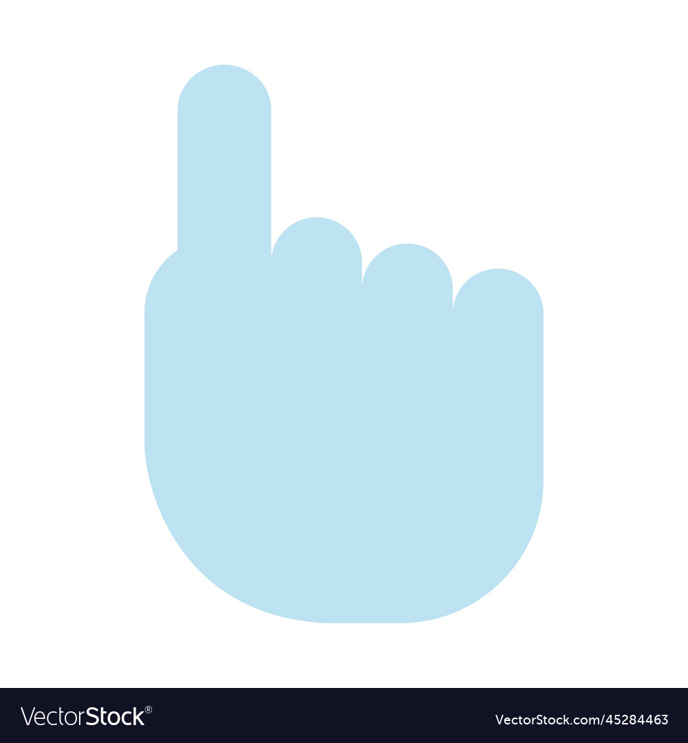 Hand pointer icon Royalty Free Vector Image - VectorStock