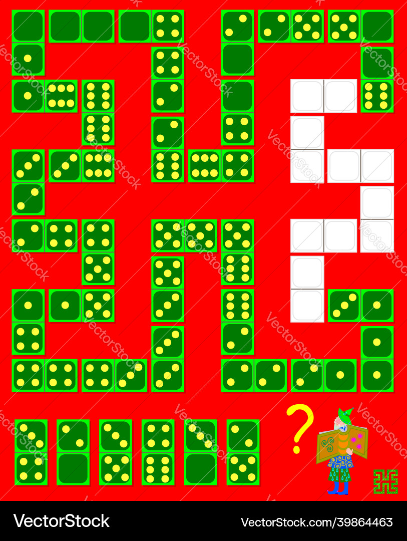 Logic puzzle game need to draw the remaining Vector Image